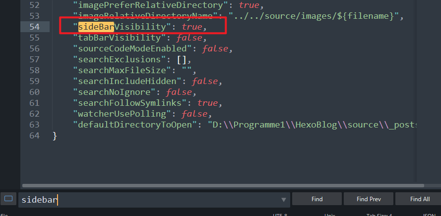 「配置」MarkText 默认开启侧边栏 | SleepBlog